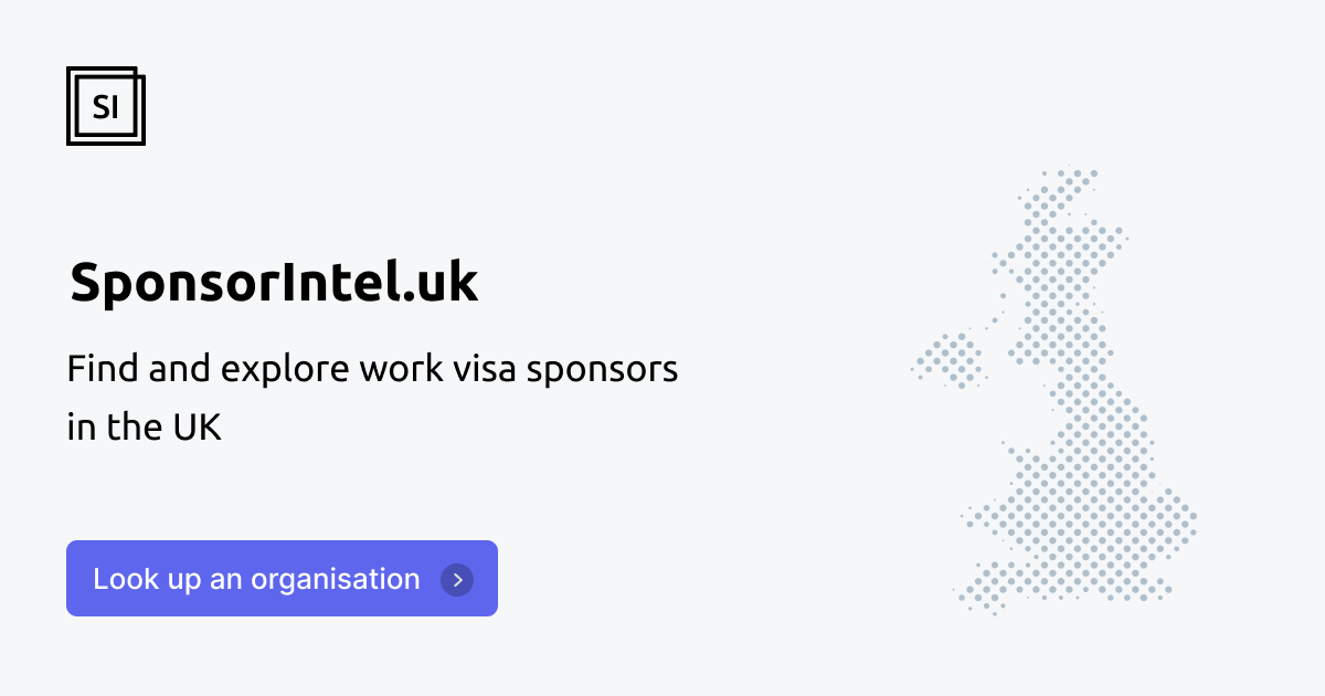 Find UK visa sponsors | SponsorIntel
